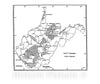 Historic Map - Map Showing The Fourteen coalfields of West Virginia ...