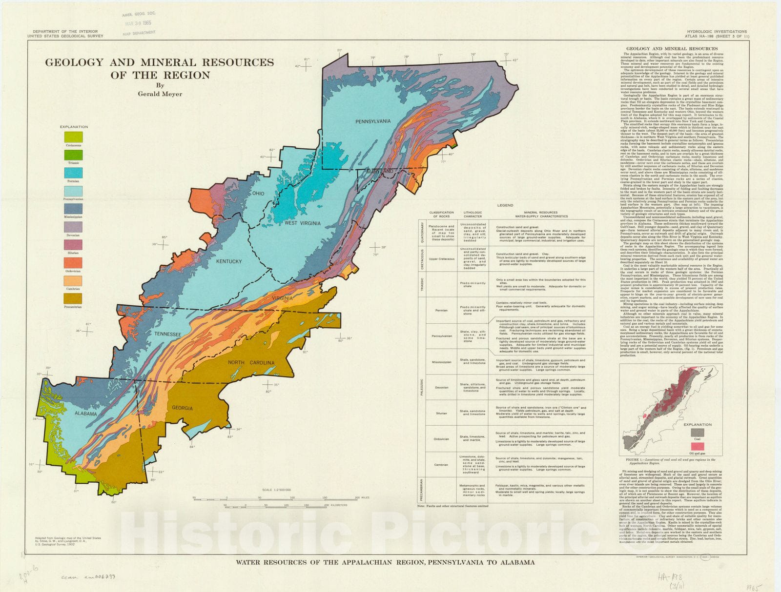 Appalachians Map