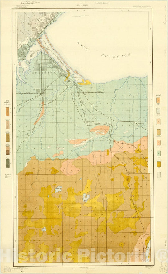 Map : Wood county, Wisconsin 1915 1, Soil map, Wisconsin, Wood County ...
