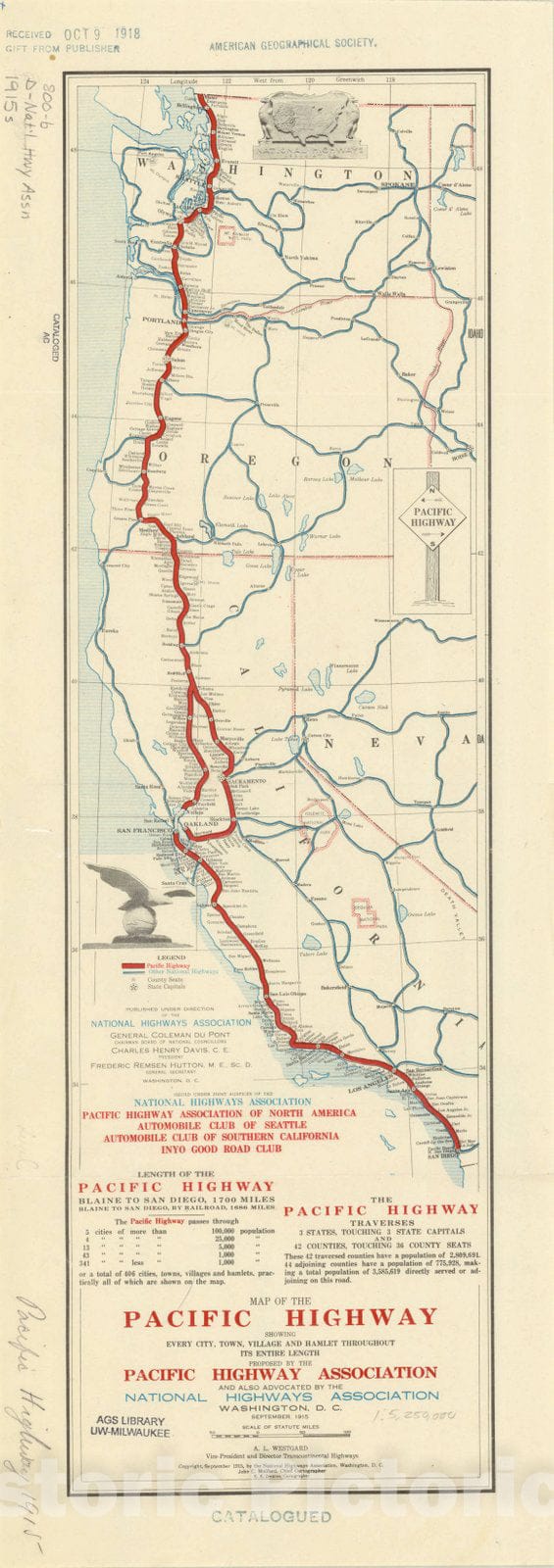 Pacific Coast Highway Map West Coast Green Highway: Home
