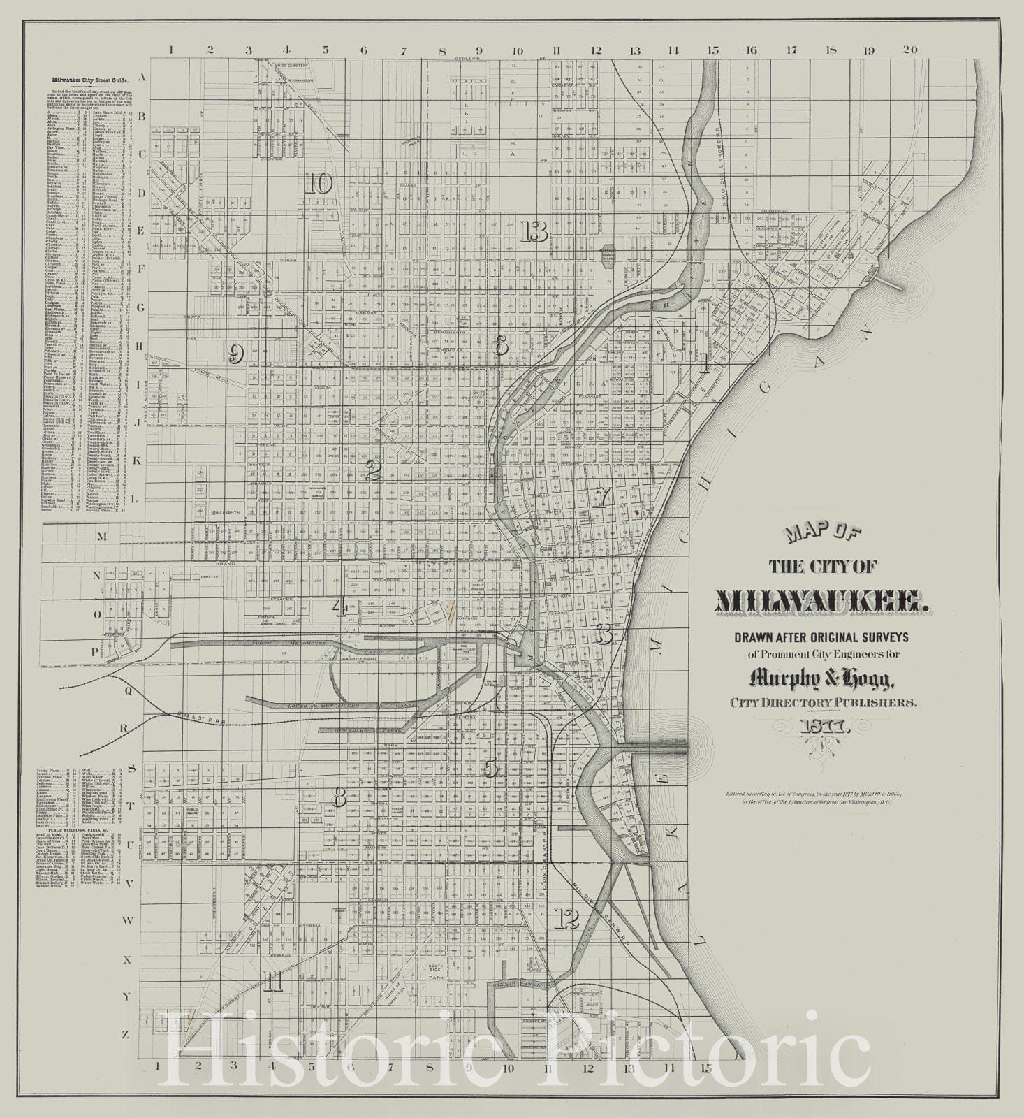 Milwaukee City Map