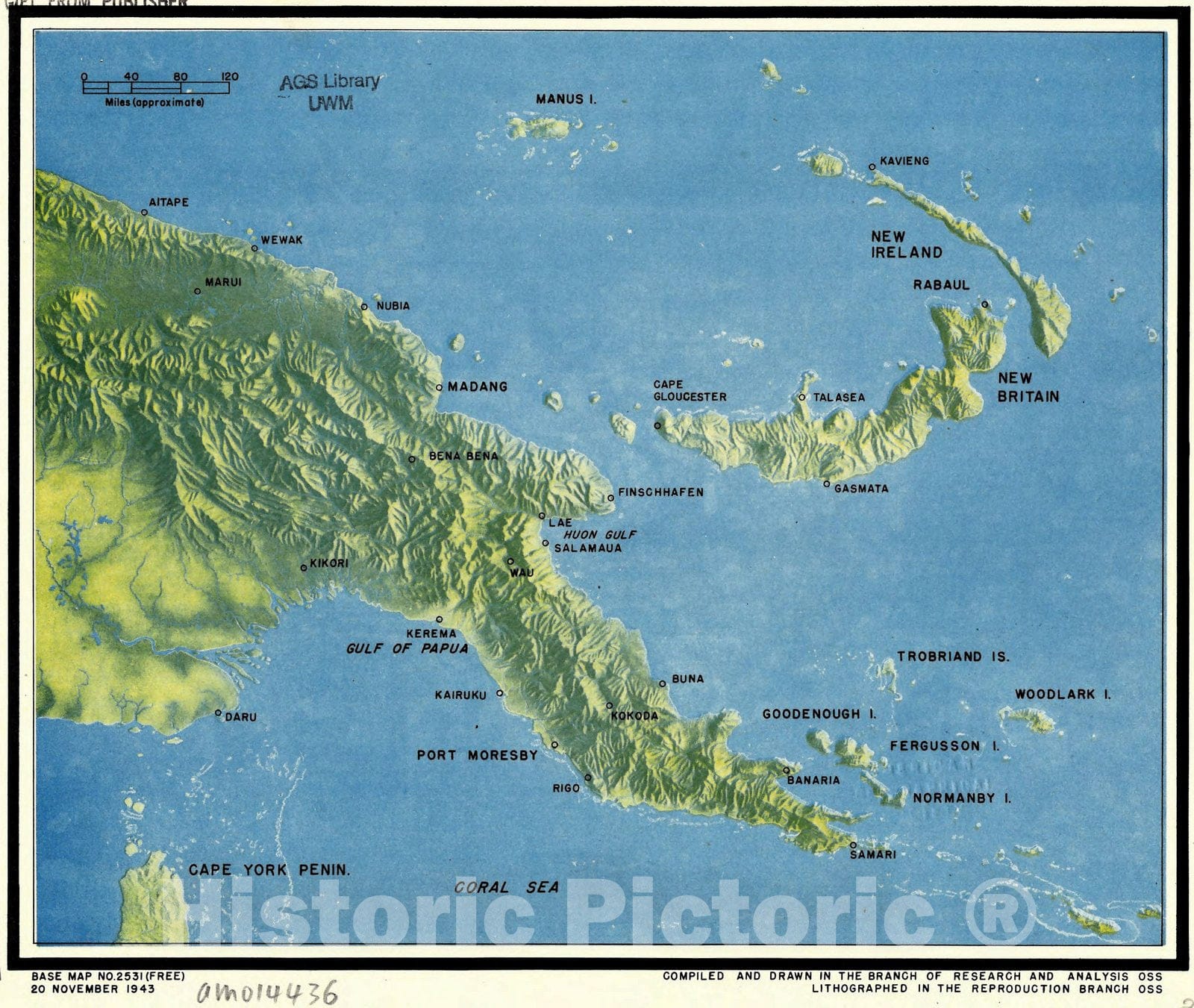 Gulf Of Papua Map