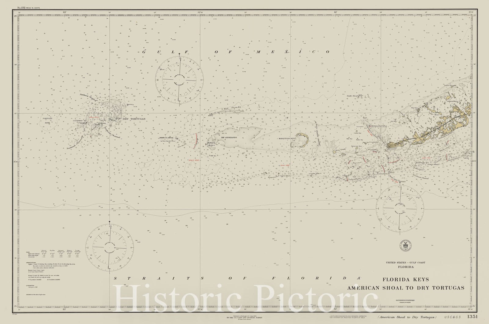 Dry Tortugas Map