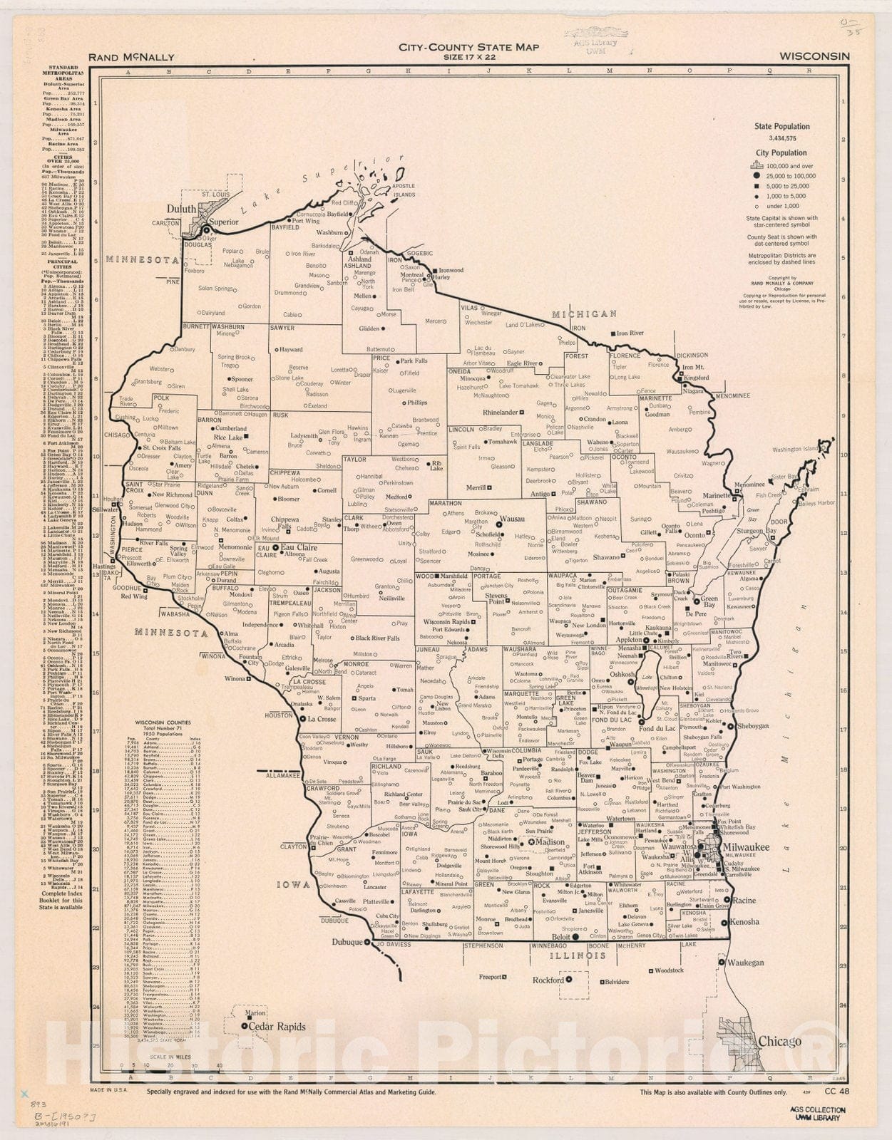 Map Of Southern Wisconsin