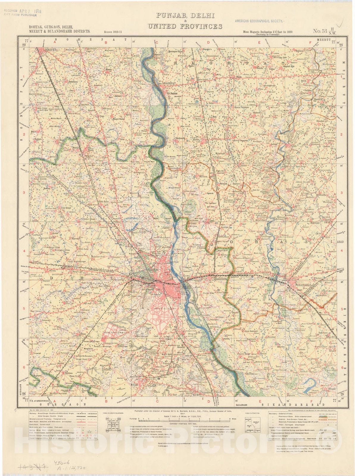 Meerut India Map
