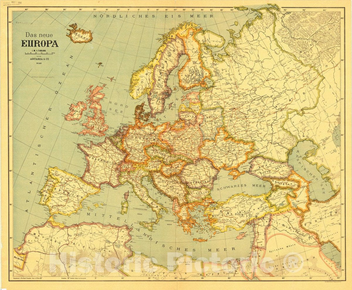 Vintage Map High Resolution