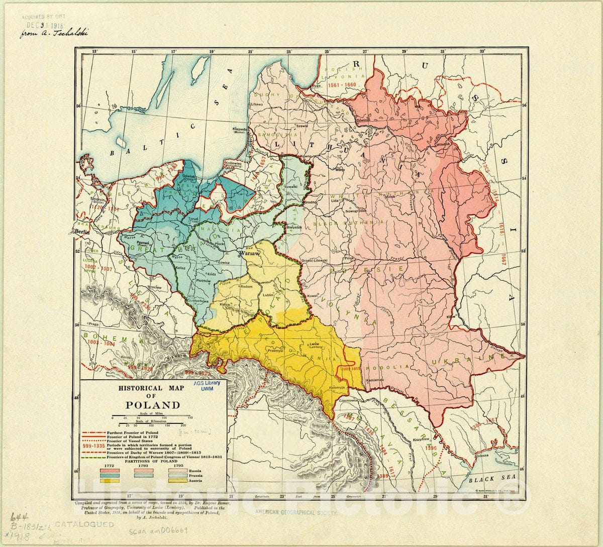 Map : Poland 1831 1918, Historical map of Poland , Antique Vintage Rep ...