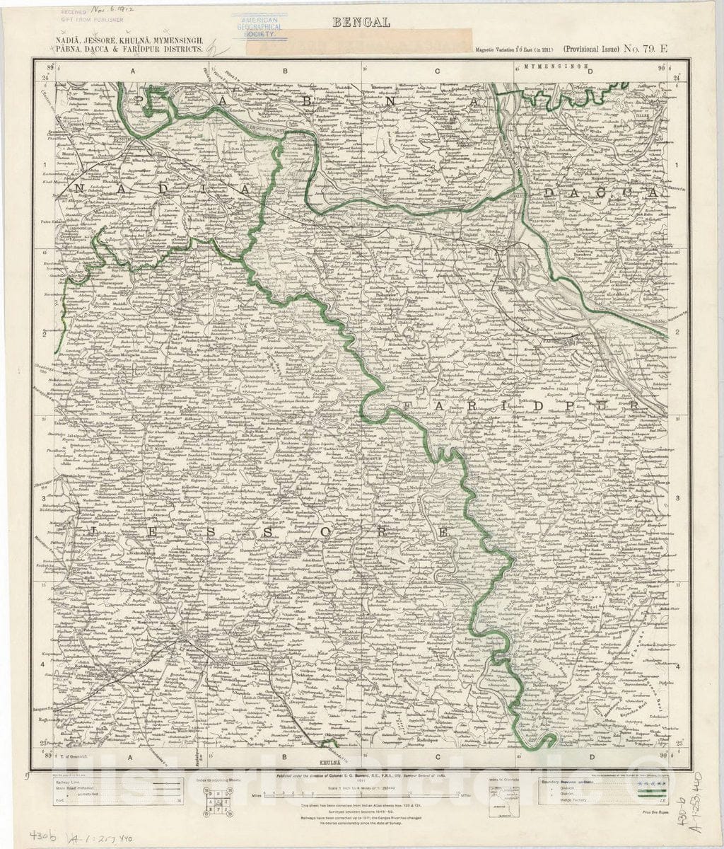 Dacca Map
