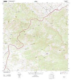 2013 Cayey, PR - Puerto Rico - USGS Topographic Map – Historic Pictoric