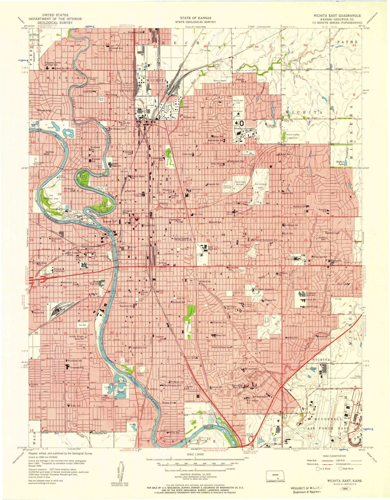 Wichita Ks Map Zoom