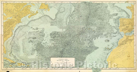 Ocean Wall Maps, Posters & Prints - Historic Pictoric