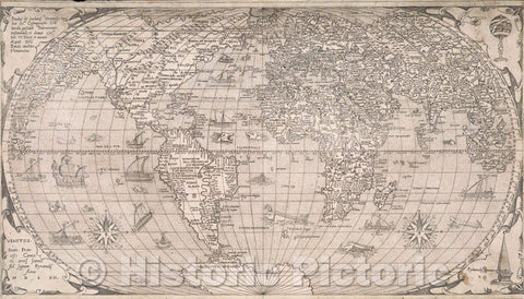 World Wall Maps, Posters & Prints - Historic Pictoric
