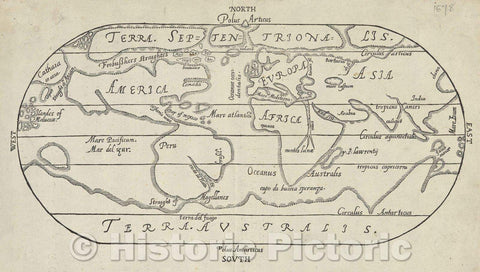 World Wall Maps, Posters & Prints - Historic Pictoric