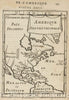 Historic Map : Amerique Septentrionale, 1683 , Vintage Wall Art ...
