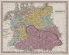 Historic Map : Germany, 1832 , Vintage Wall Art - Historic Pictoric