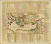 Historic Map - Carte Geographique de l'Asie Mineure avec un Etat des P ...