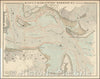 Historic Map - Map of Charleston Harbor S.C, 1860, Bowen & Co. - Vinta ...