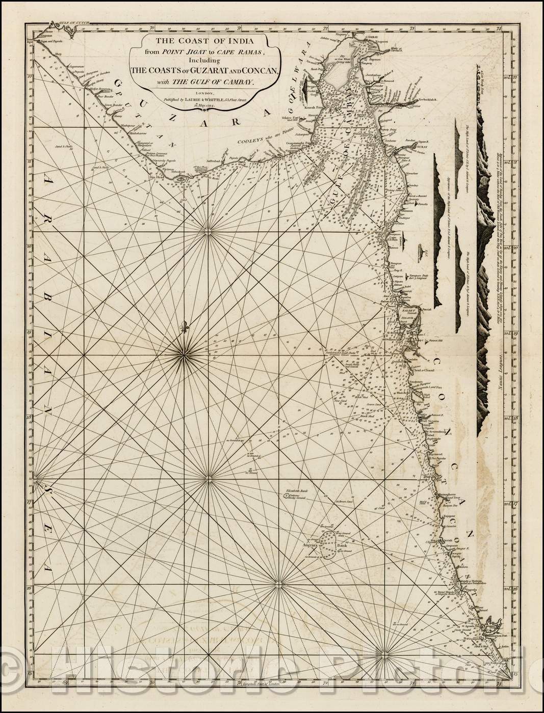 Gulf Of Cambay Map