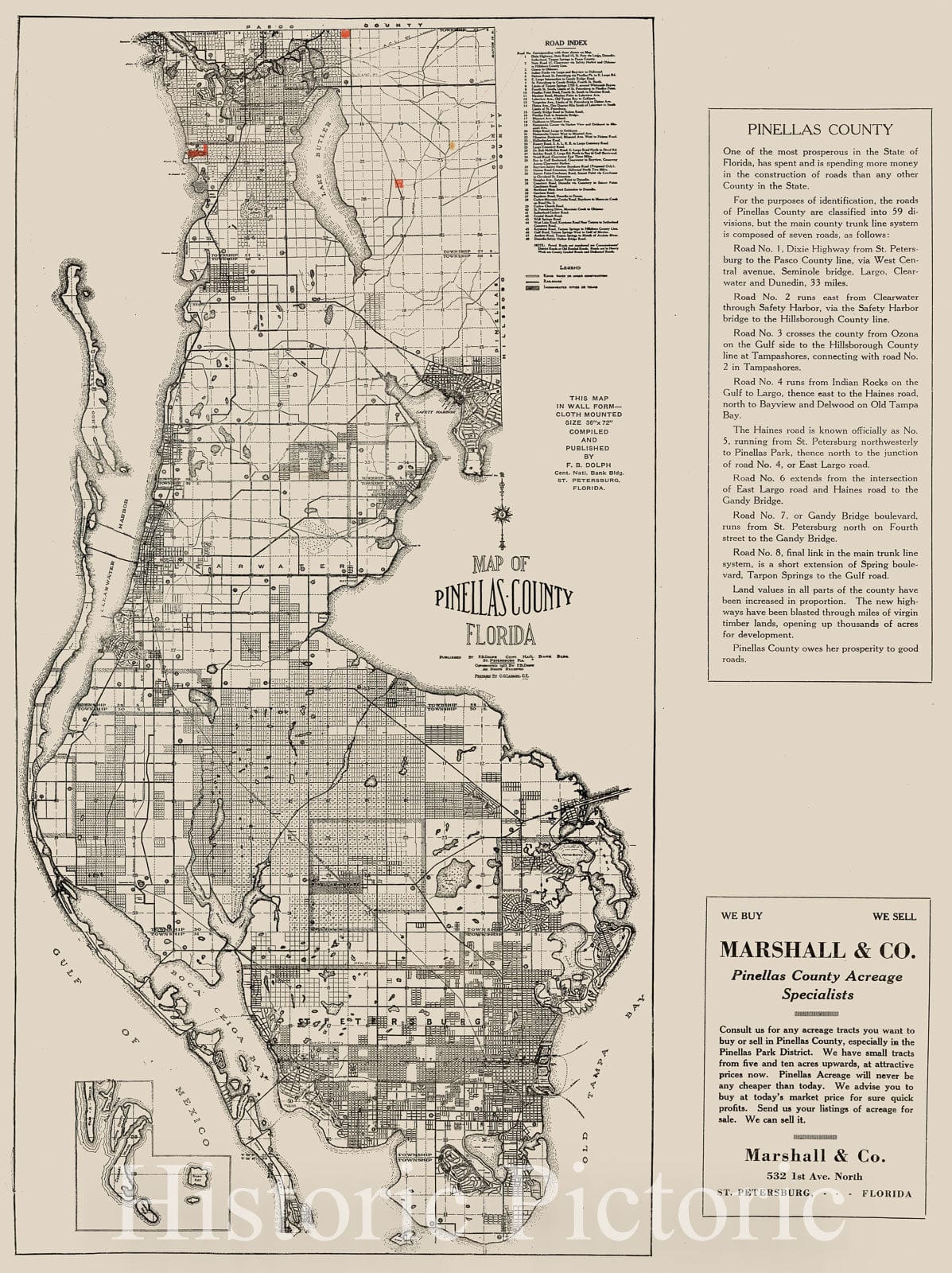 Pinellas County Highway Map Fred E. Marquis Pinellas Trail (Florida)