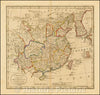 Historic Map - China, divided into its Great Provinces, 1814, Matthew ...