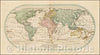 Historic Map - Mappe Monde ou Carte Generale de L' Univers Sur Une Pro ...