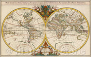 Historic Map - Mappe-Monde Geo-Hydrographique, Plans-Hemispheres/Geo-H – Historic Pictoric