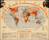 Historic Map - Esperanto Map of the World/wie met de heele wereld wil ...