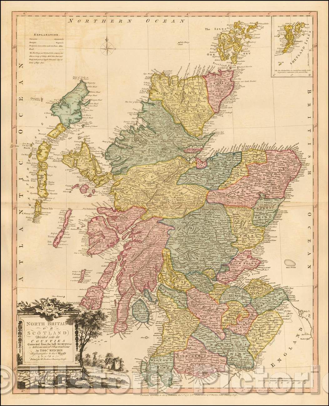 Map Of Scottish Counties