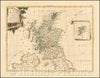 Historic Map - Il Regno di Scozia Di Nuova Projezione 1776 / Italian M ...