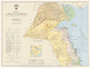 Historic Map - Synoptic Geologic Map of the State of Kuwait, 1966, Geo ...