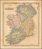 Historic Map - Ireland, 1822, Fielding Lucas Jr. v2 - Historic Pictoric