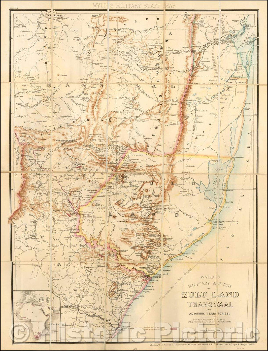 Ancient Zulu Map