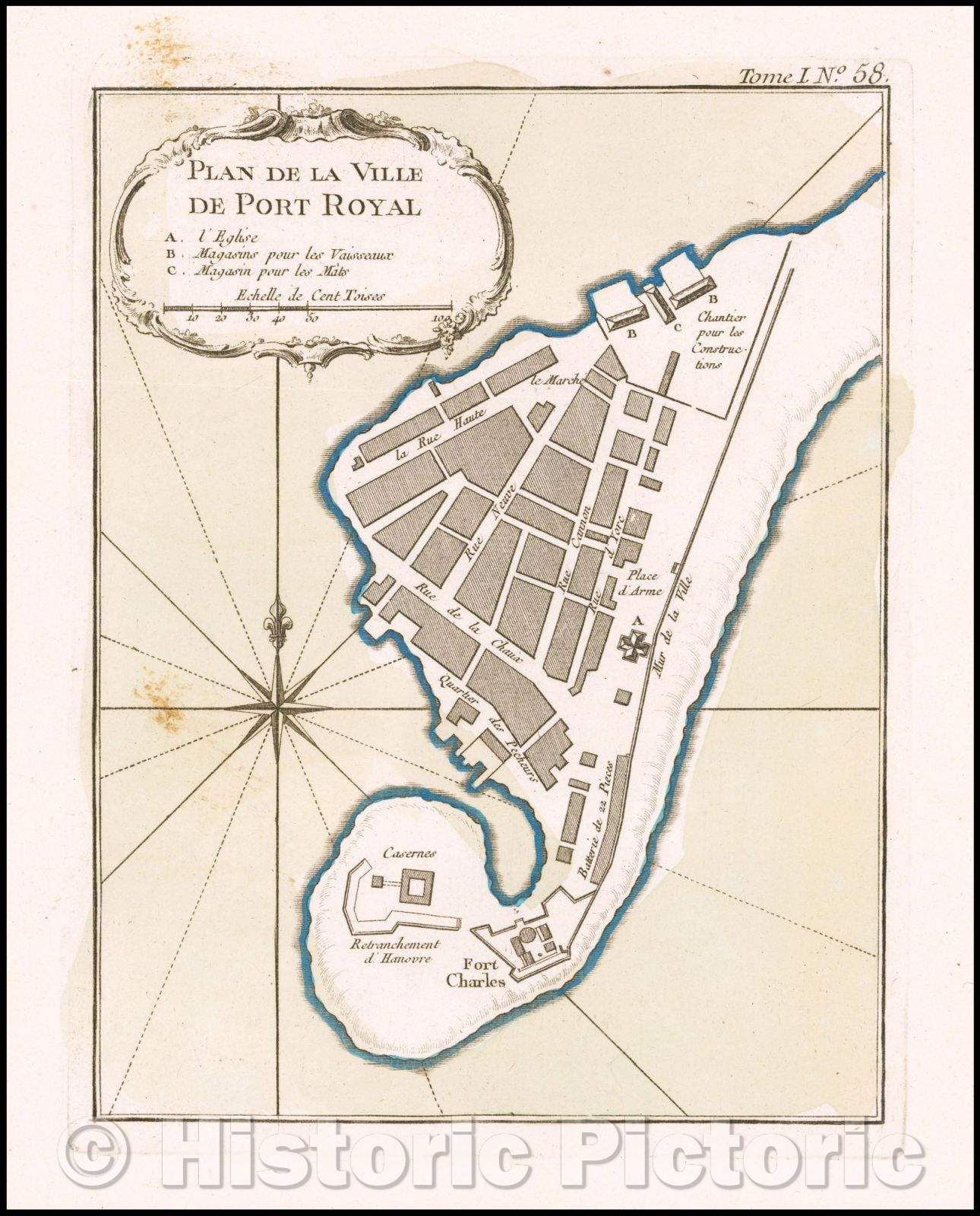 Battle Of Port Royal Map