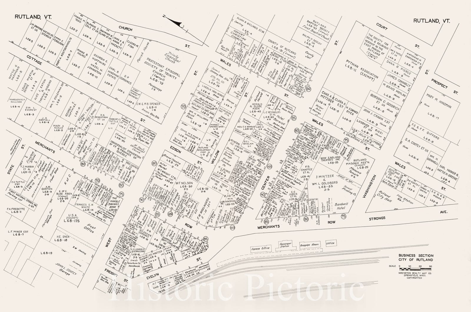 Rutland Vermont Map