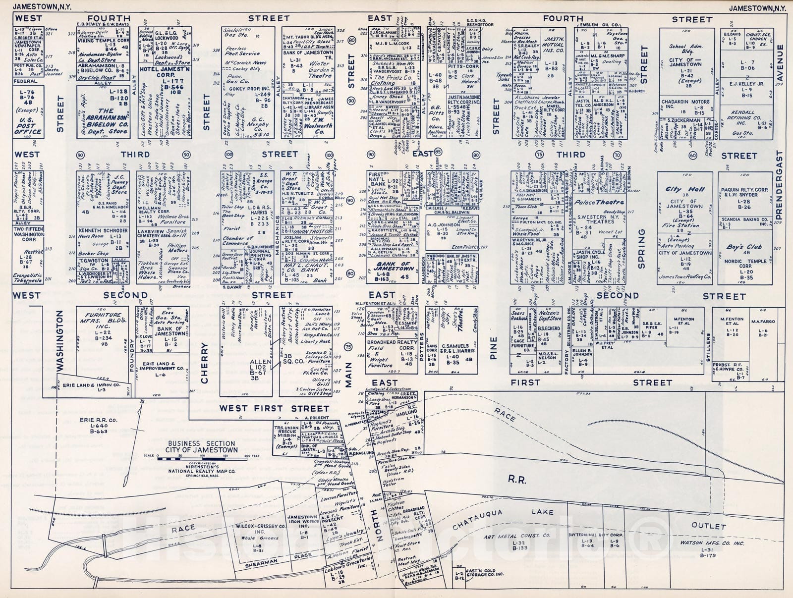 Jamestown New York City Map Category:Jamestown, New York Wikimedia