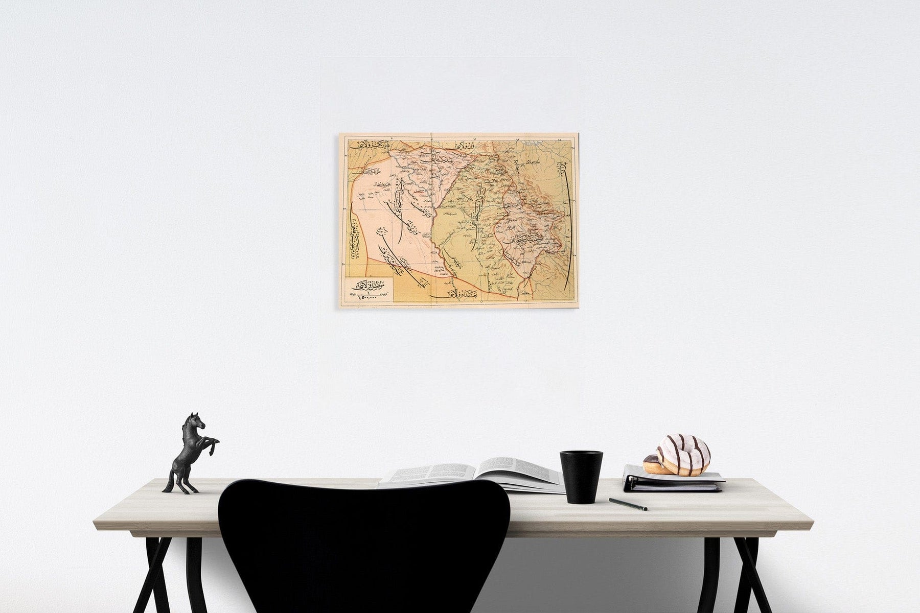 Historic Map : Mosul Vilayeti, 1909, Vintage Wall Decor – Historic Pictoric