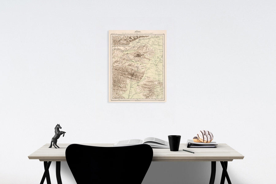 Historic Map : Blatt Honan. Tafel 19, 1885, Vintage Wall Decor ...