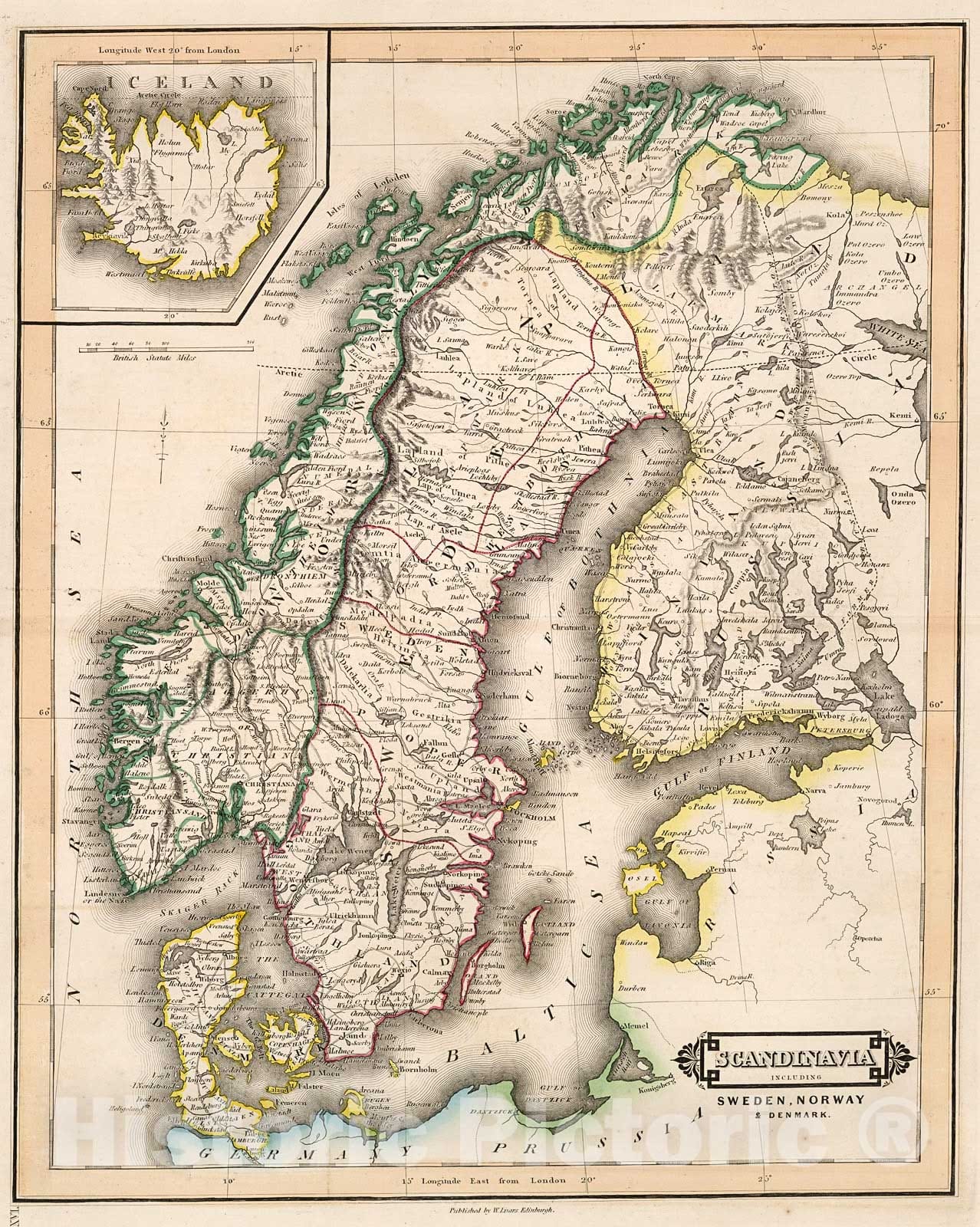 Scandinavian Map