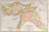 Historic Map : Turkey in Asia., 1912, Vintage Wall Decor - Historic ...