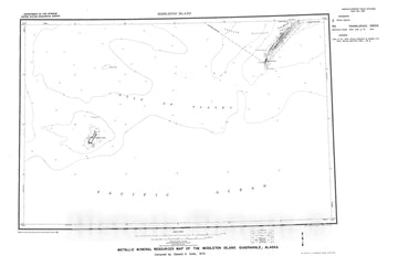 Map : Metallic mineral resources map of the Middleton Island quadrangl ...