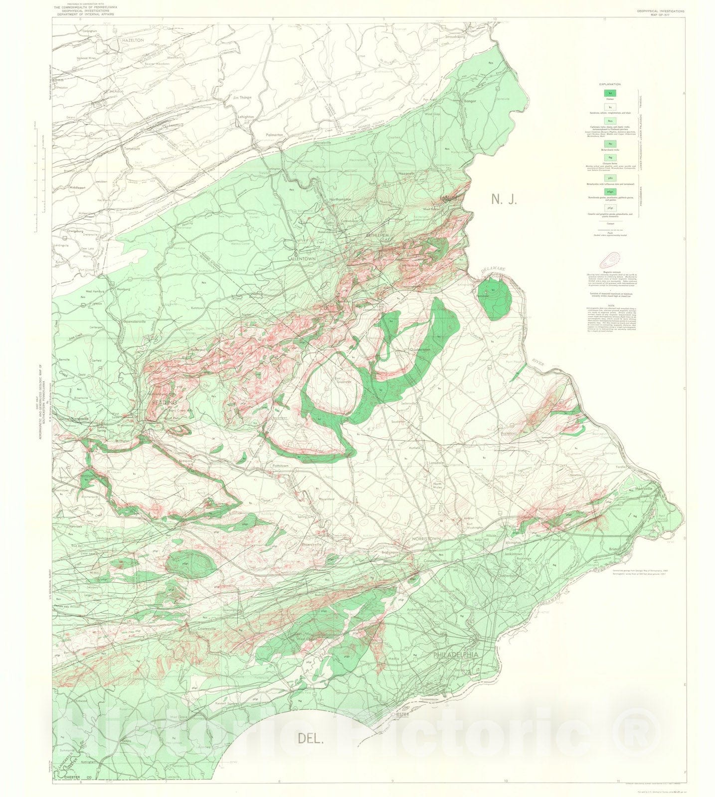 Map Of Southeastern Pa