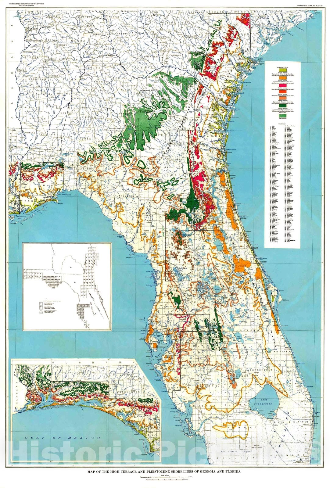 Pleistocene Map