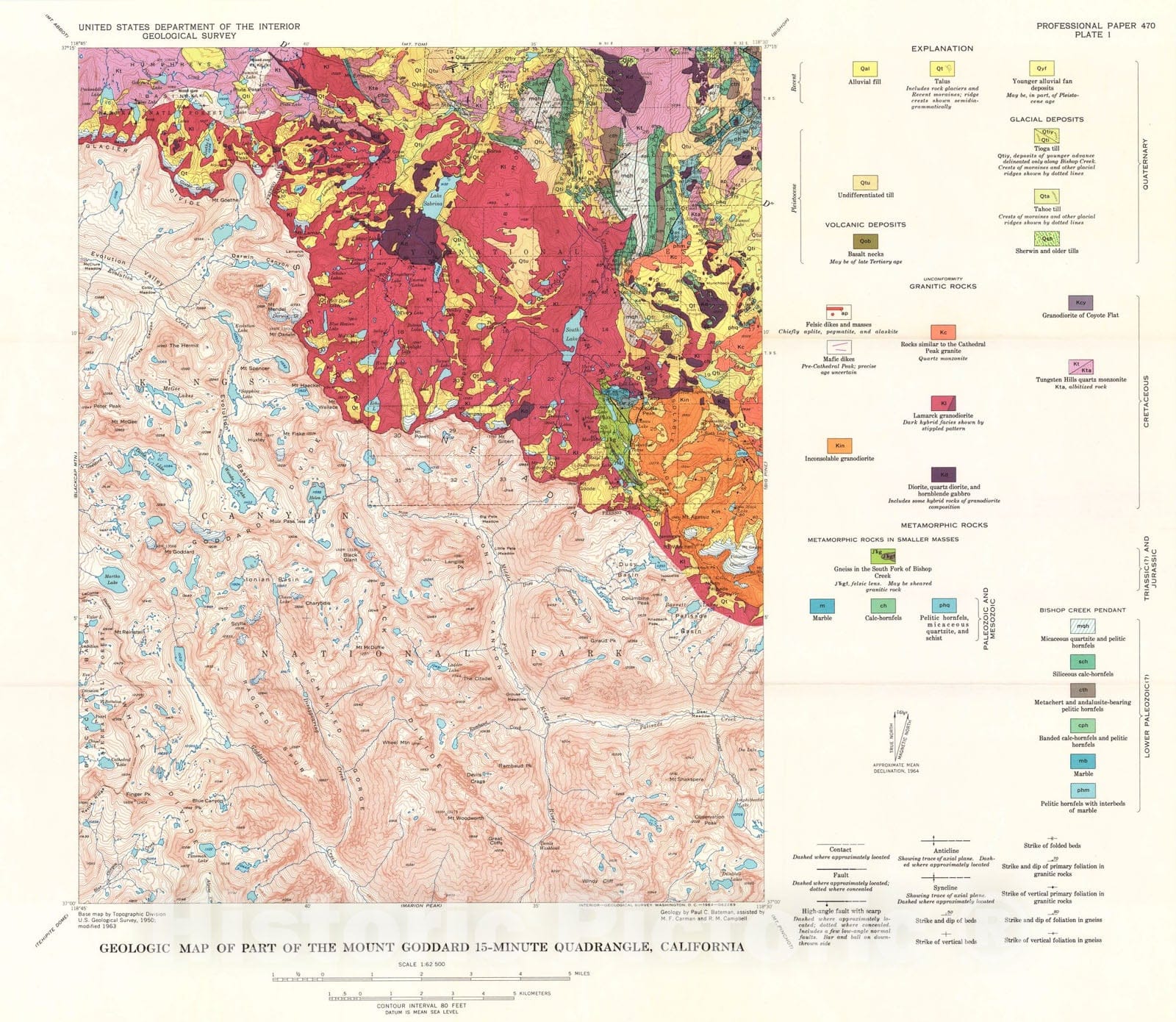Bishop California Map