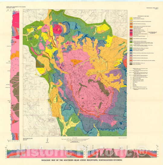 Map : Geology and description of thorium and rare-earth deposits in th ...