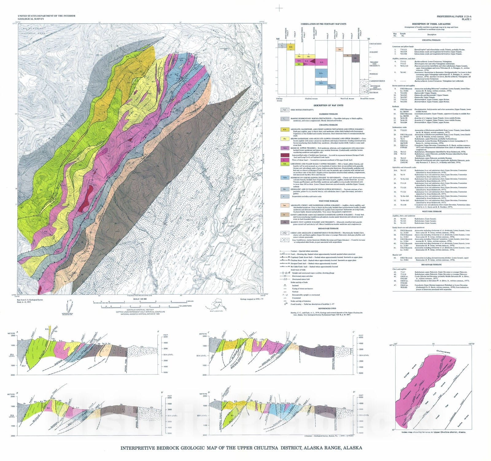 Map : Age and structural significance of ophiolite and adjoining rocks ...