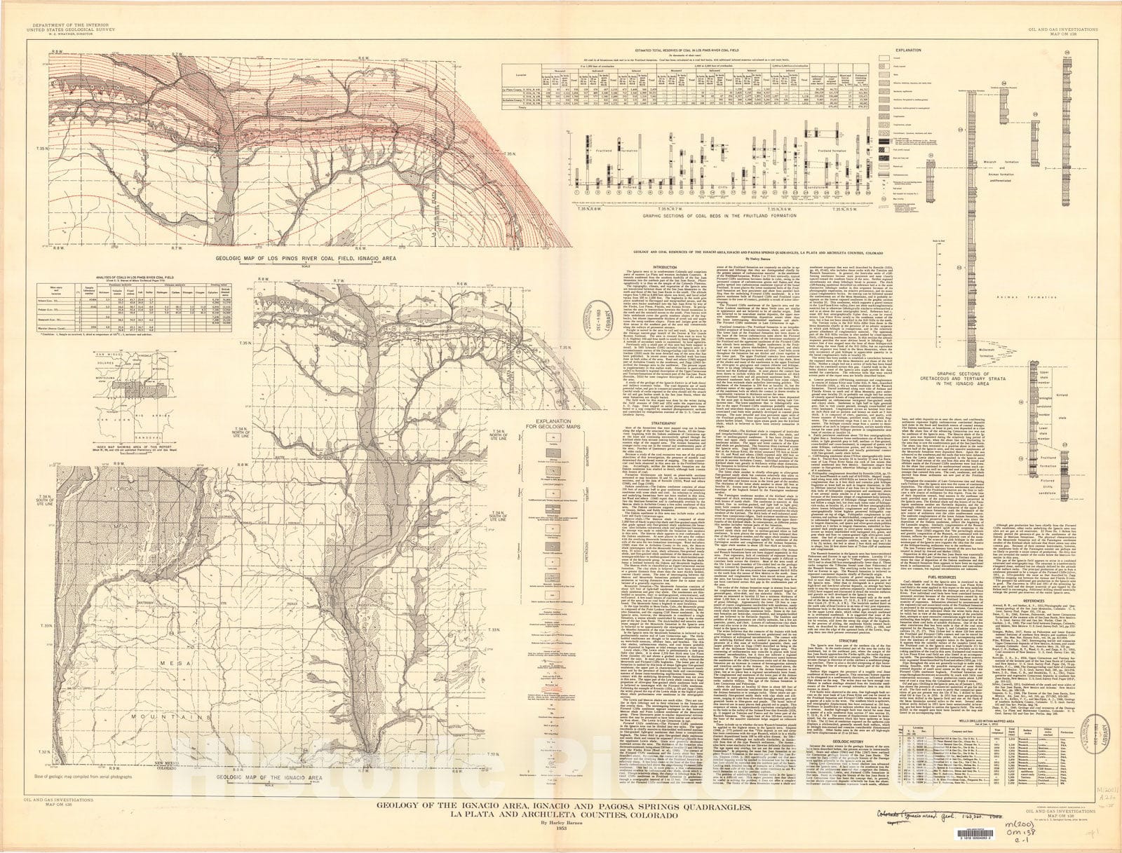 Ignacio Colorado Map