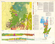 Map : Geologic map and sections of the Tintic Mountain quadrangle and ...