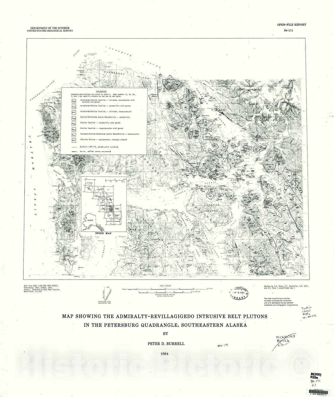 Map : Map and table describing the Admirality - Revillagigedo intrusiv ...