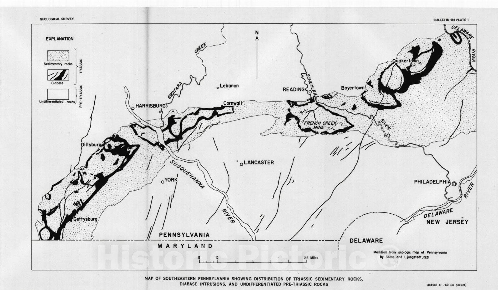 Map : Diamond-drill exploration of the Dillsburg magnetite deposits, Y ...