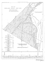Map : Geologic Map of Rockland County, New York, 1959 Cartography Wall ...